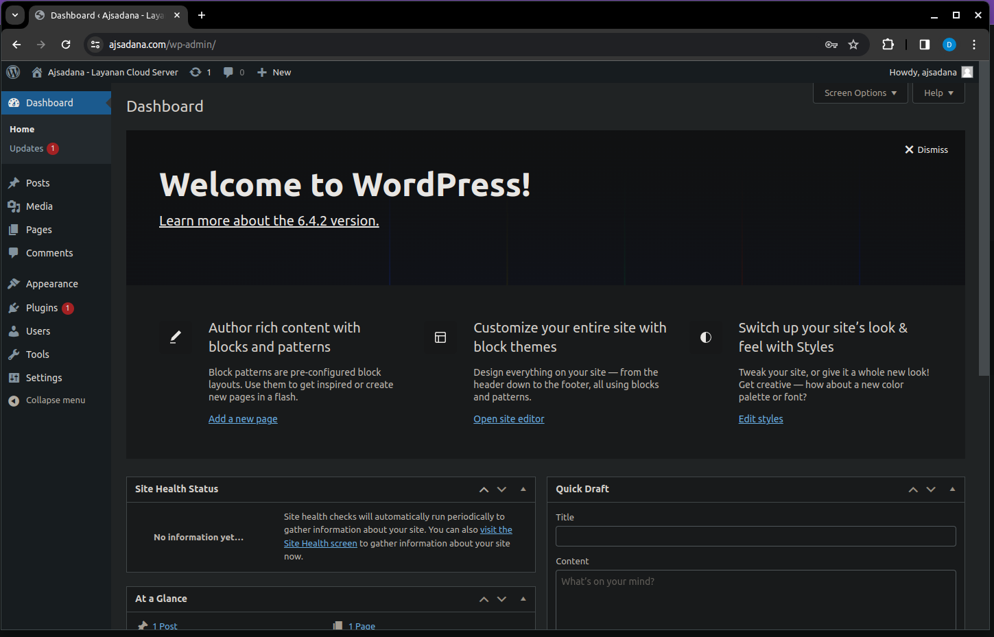 Cara Install Wordpress Di Ubuntu 2204 Dengan Apache Mariadb Php82