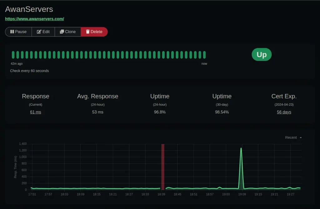 Membangun Sistem Monitoring Gratis dengan Uptime Kuma dan Fly.io | AwanServers