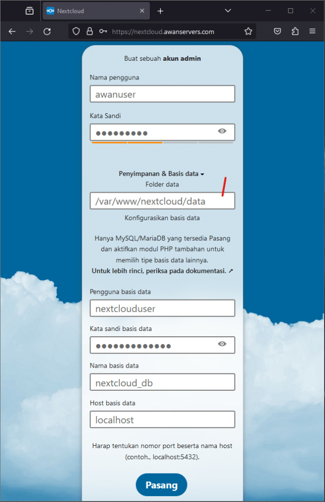Cara Install NextCloud di Ubuntu 22.04 dengan Apache | AwanServers