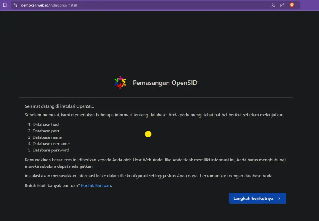Cara Install OpenSID di Ubuntu 24.04 dengan Nginx | AwanServers