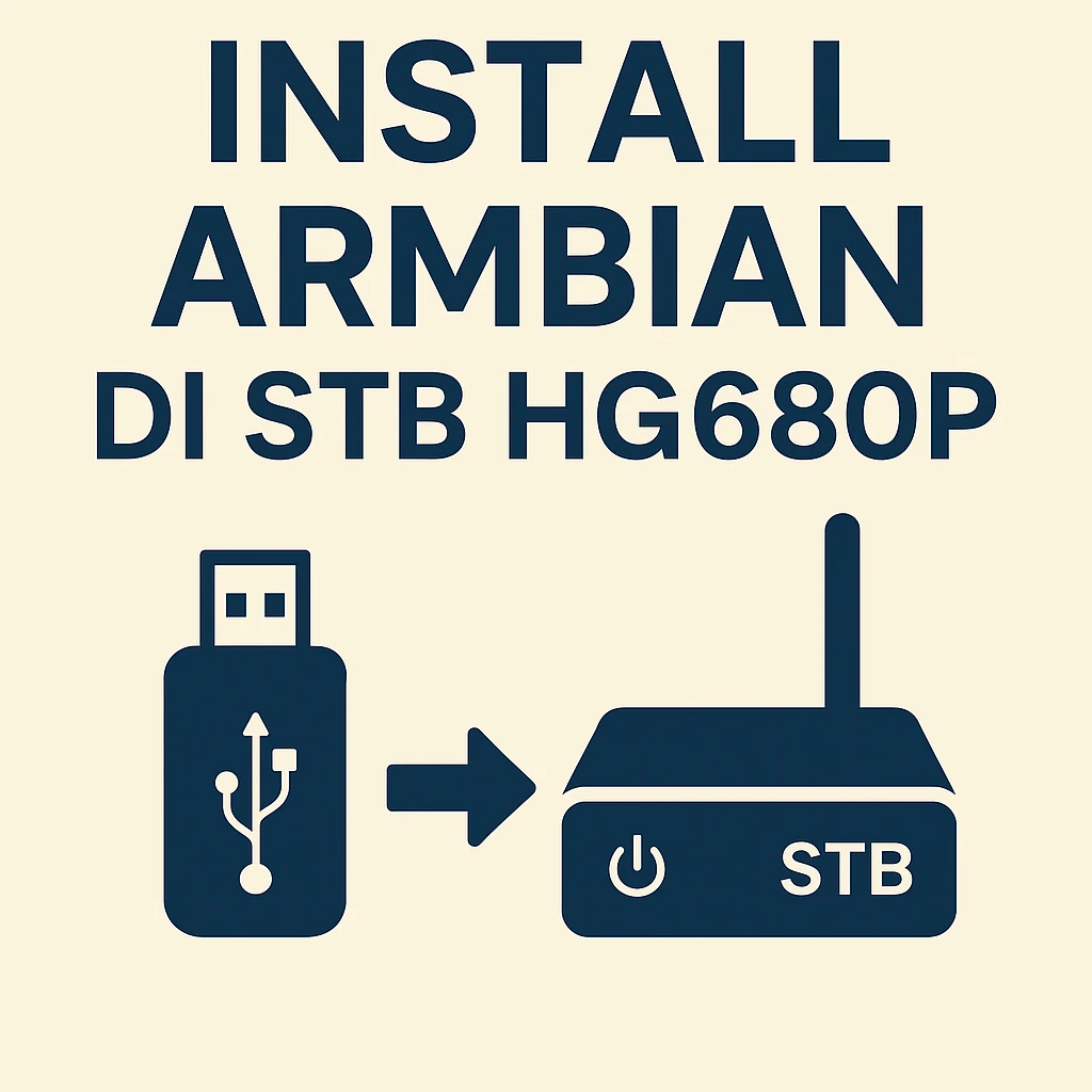 Cara Install Armbian Linux 25.05.0 di STB HG680P | AwanServers